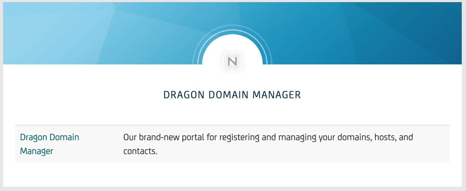 Dragon Domain Manager – Registrar Resources